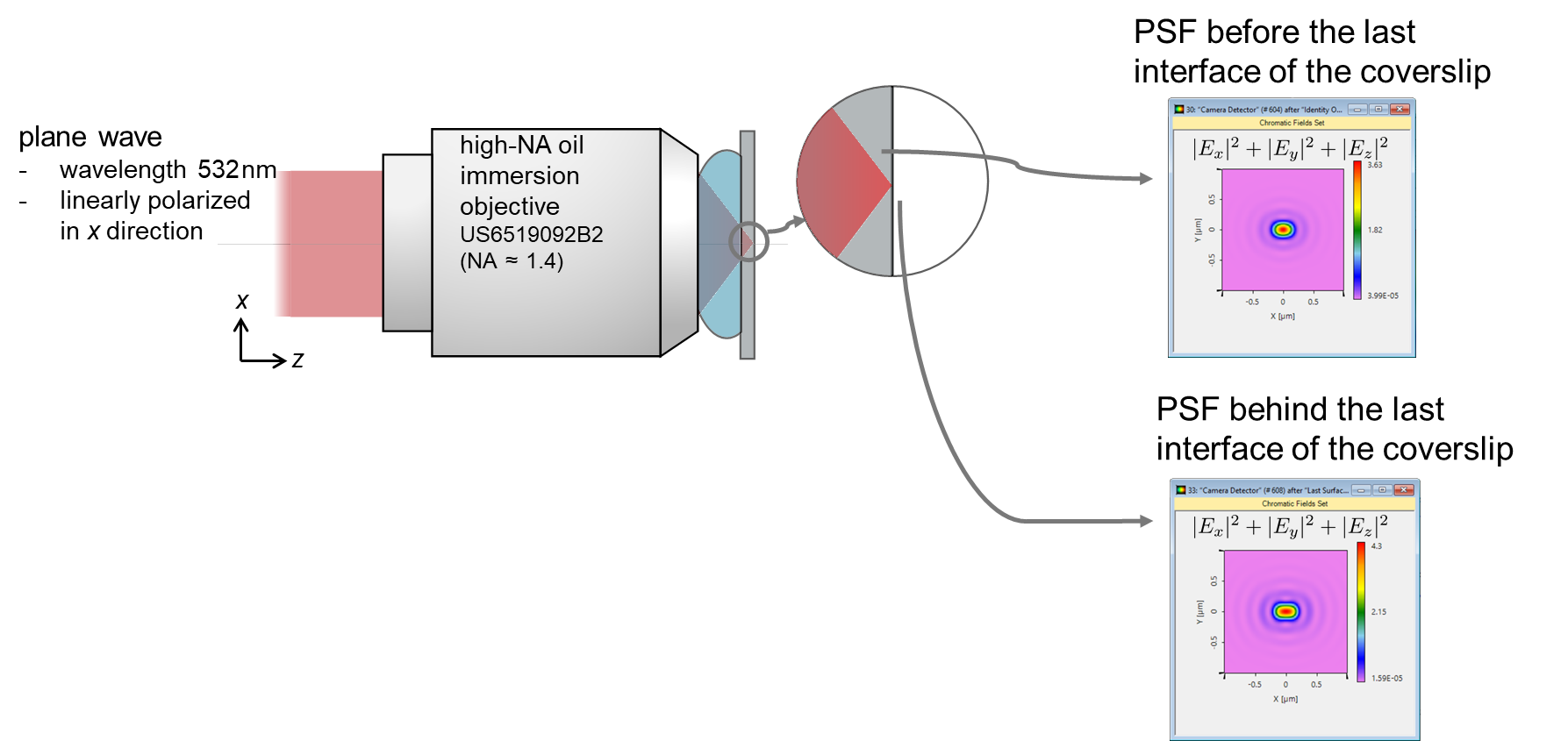 Tight Focusing by a High-NA Immersion Microscope - LightT